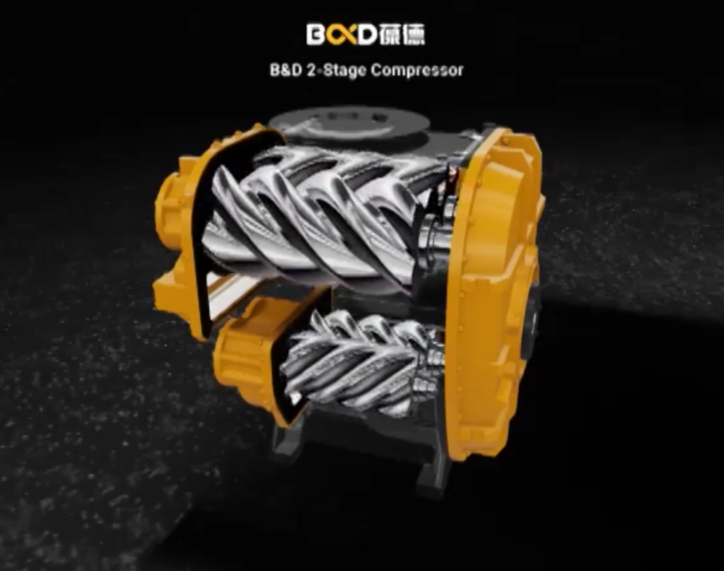 OIL INJECTED AIR COMPRESSOR - B&D Energy Saving Air Compressor